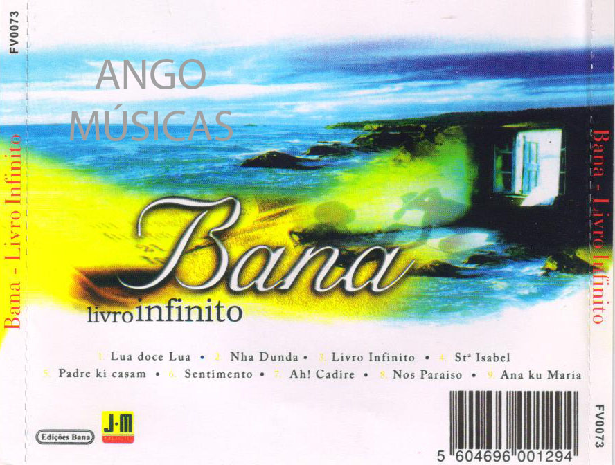 [CD] Bana - Livro Infinito [1999] | AngoMúsicas
