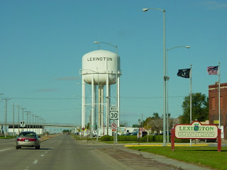 my travels: The downtown aea of Lexington, NE