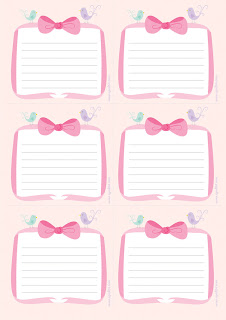 La Casita de Caro: Birds Memo Paper!!