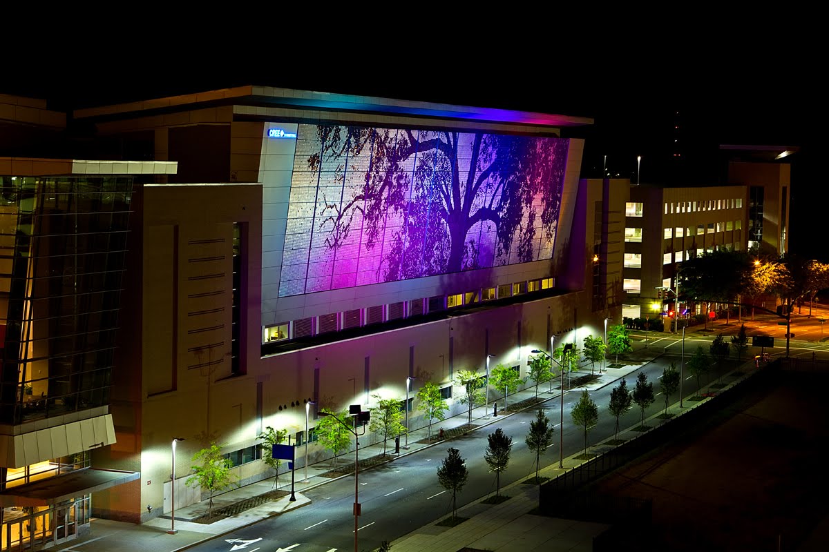 Richard Byers Photography: The Raleigh Shimmer Wall