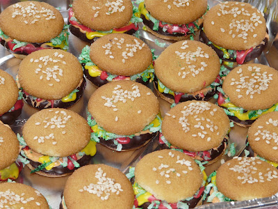 Living Life in PA: Mini Hamburger Cookies