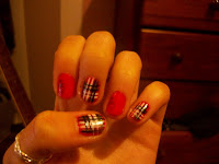 If you can dream it - you can do it.: Scottish Nail art.