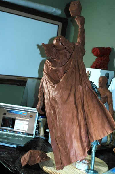 Thor God of Thunder vs The Midgard Serpent bronze Action Figure ...