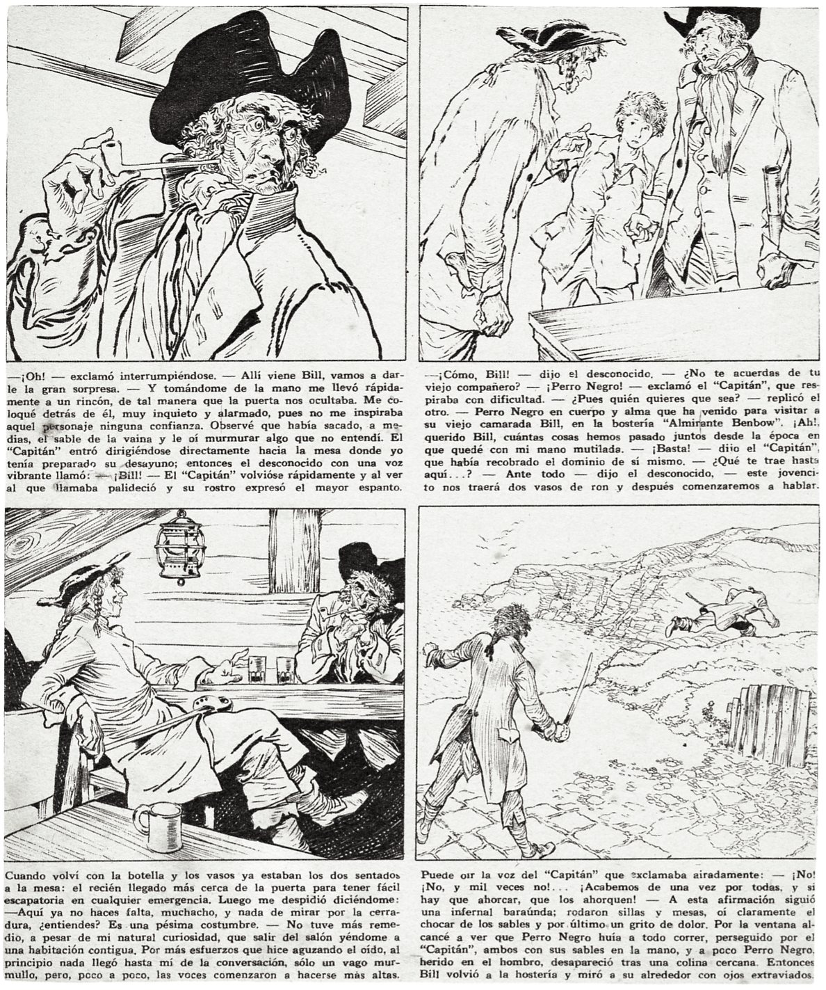 Peripecias de Chiquirritipis: Federico Ribas y La Isla del Tesoro. 1947.