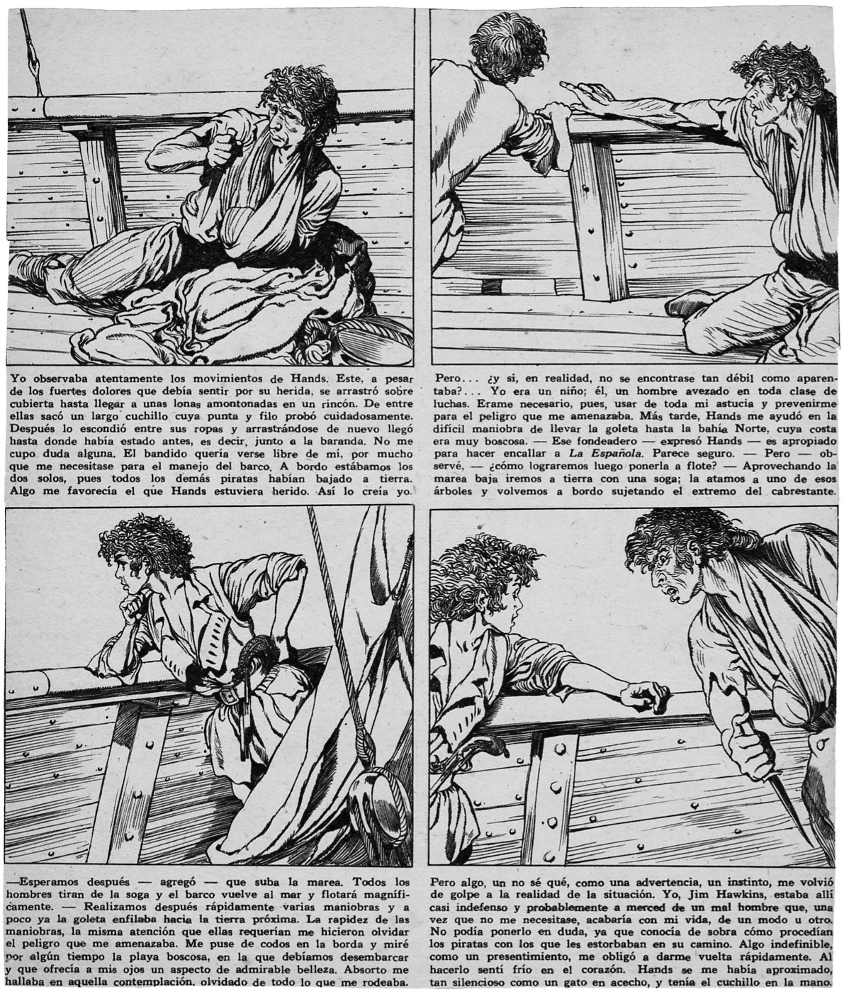 Peripecias de Chiquirritipis: Federico Ribas y La Isla del Tesoro. 1947.