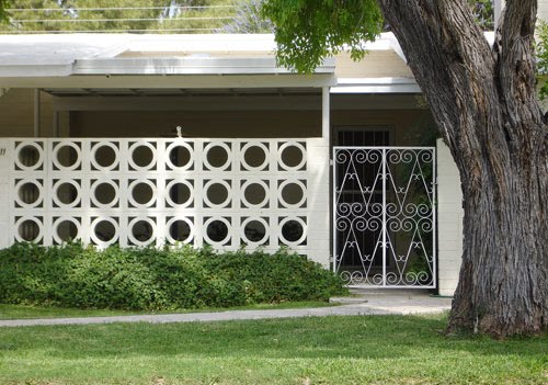 thuydao_arch: Mid Century Decorative Concrete Screen Block