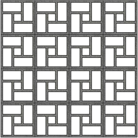 thuydao_arch: Mid Century Decorative Concrete Screen Block