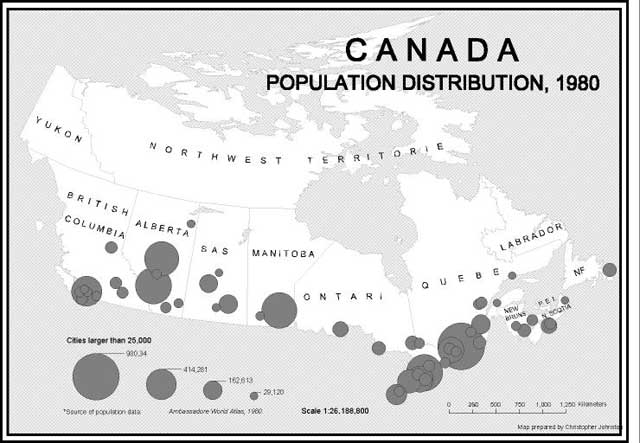 george: Range graded proportional circle map