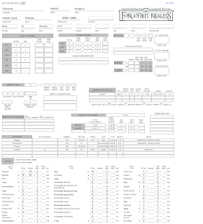 D&D Player's Companion Journal: Also, Character Sheets