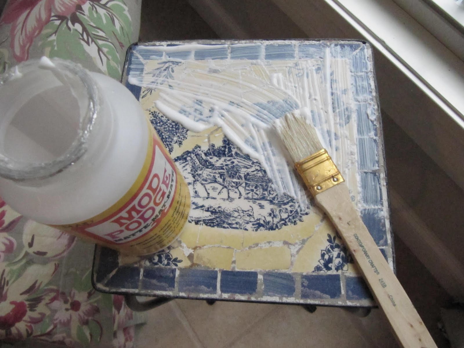 Sew Many Ways...: Mod Podge Strikes Again...