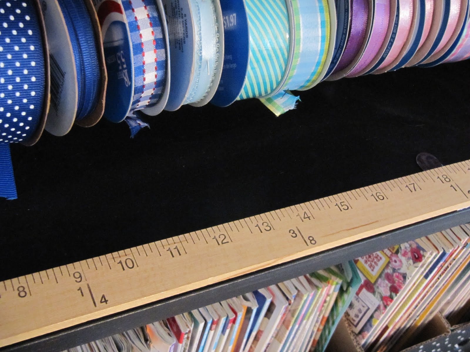 Sew Many Ways...: Tool Time Tuesday...Ribbon Organizer
