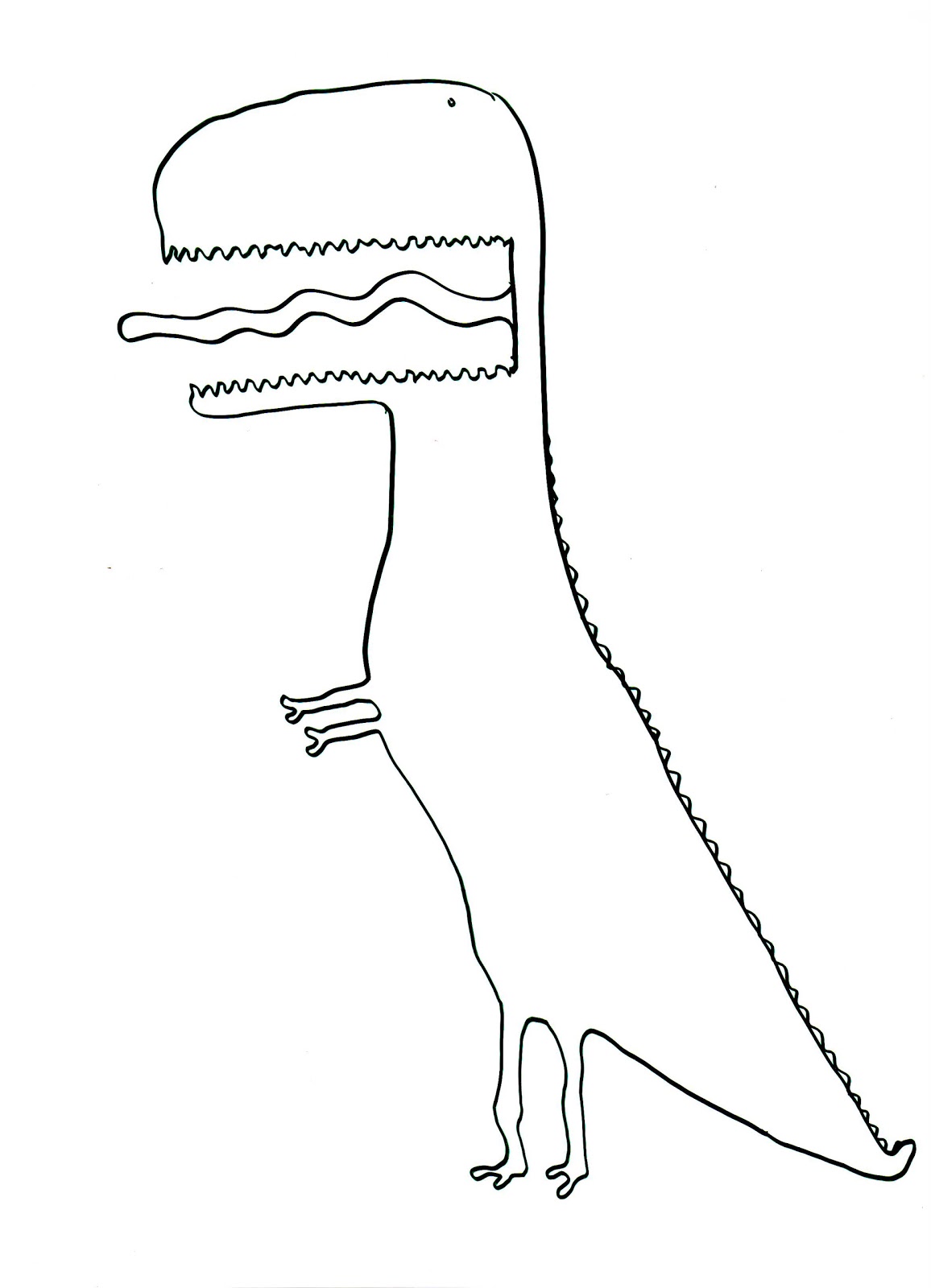 Oodles of Doodles: Badly Drawn Dinosaur (Can Draw, Won't Draw)