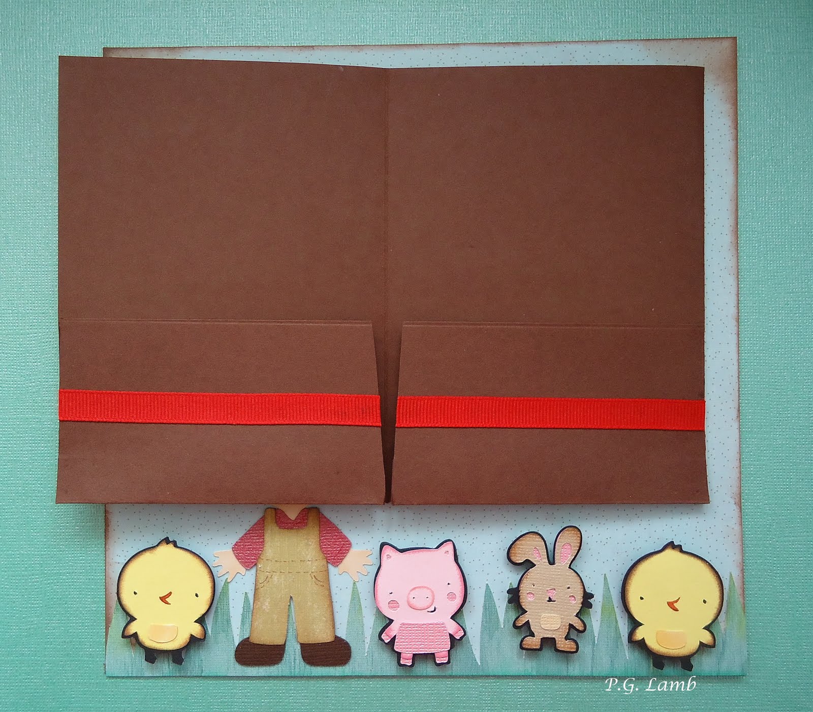 Peachy Paper Crafts: FFA Layout