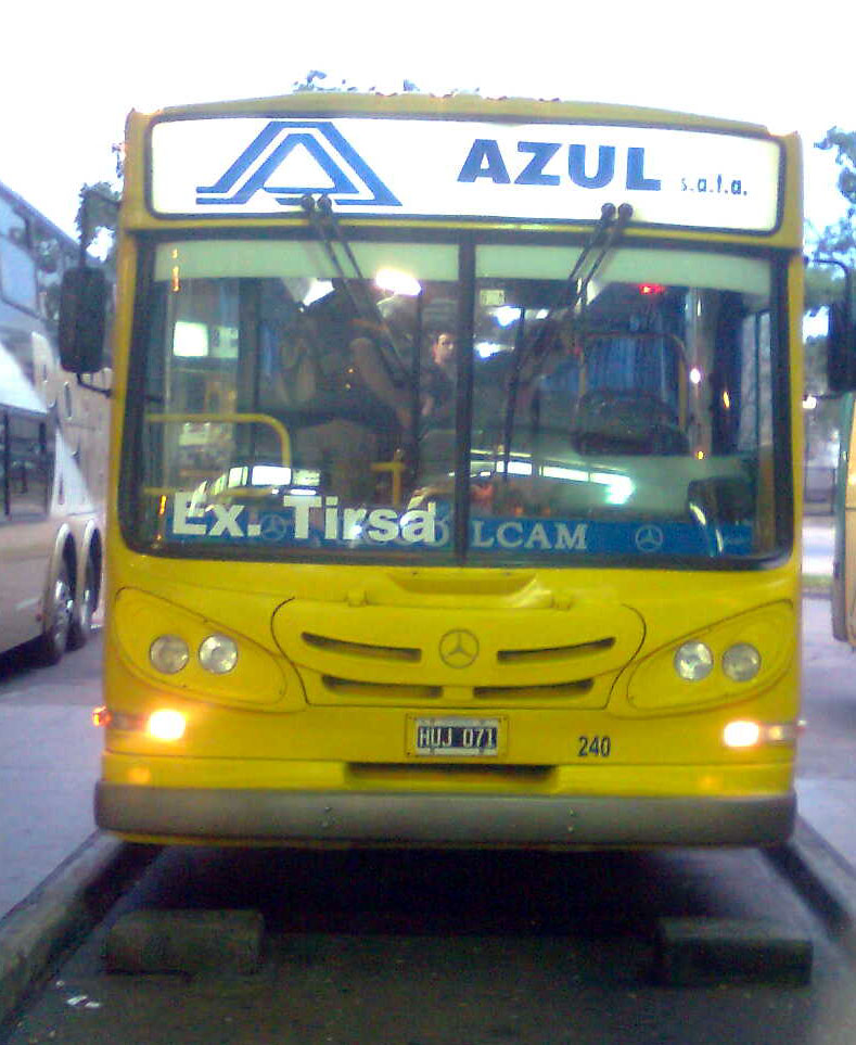 Buses Rosarinos Noticias: Adiós a Tirsa - Terminal Azul como el mar ...