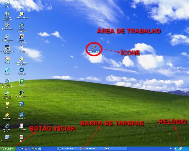 NUM CLIQUE: TELA INICIAL DO WINDOWS