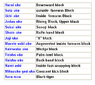 Basic Techniques of Shotokan Karate: 10. Karate Terminology