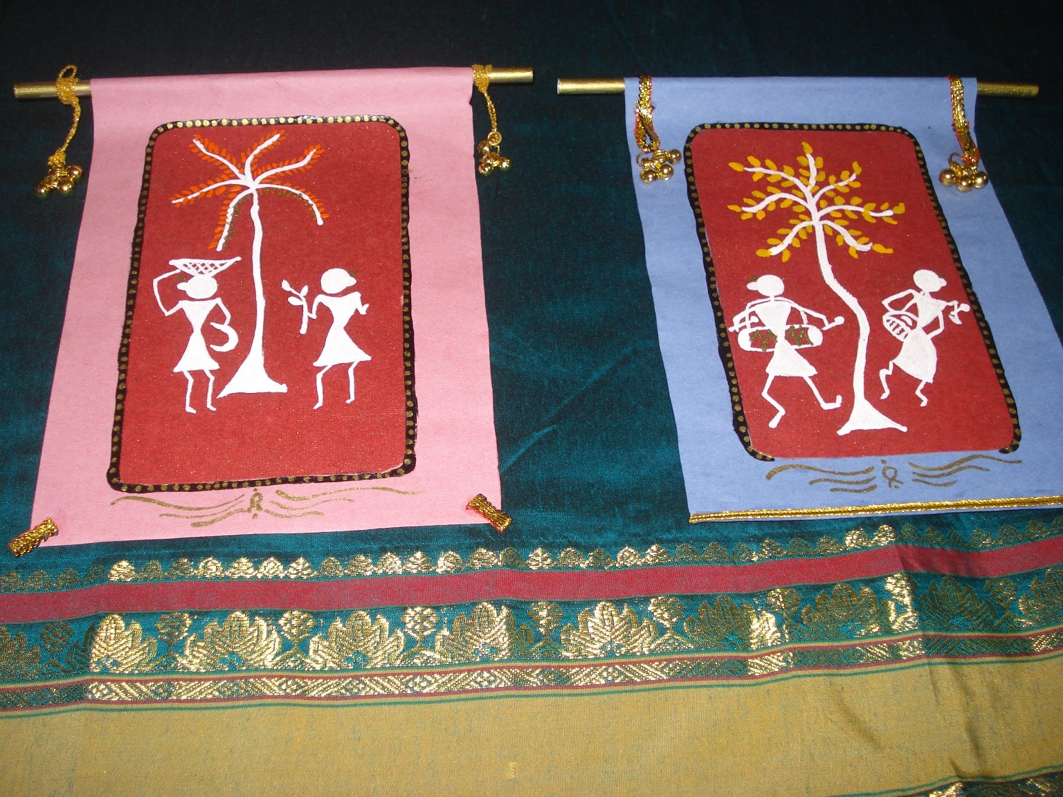 Some more Warli - Artsy Craftsy Mom