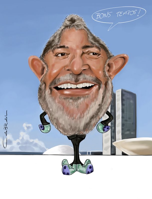Cabral Caricaturas: CARICATURA - Presidente LULA
