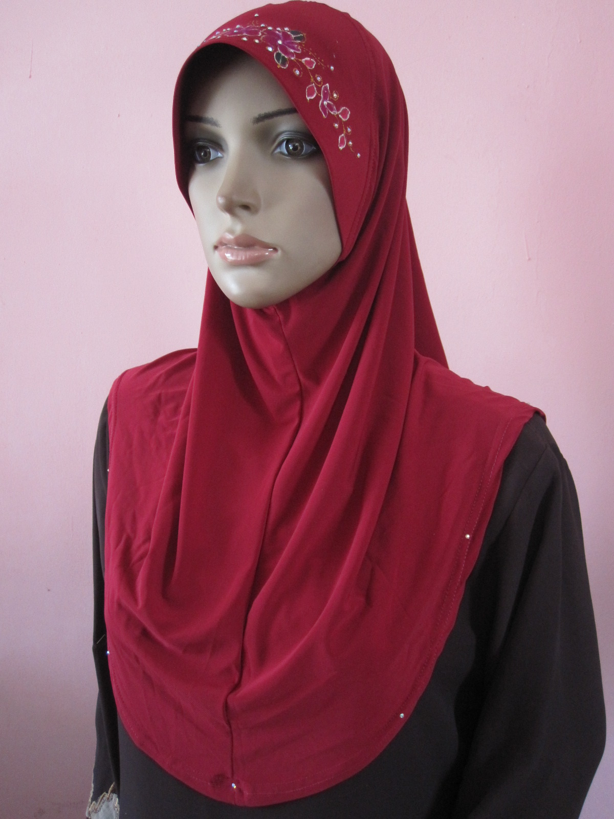 PEMBORONG JUBAH, BAJU SIAP, TUDUNG ONLINE: TUDUNG LYCRA CORAK BATIK ...