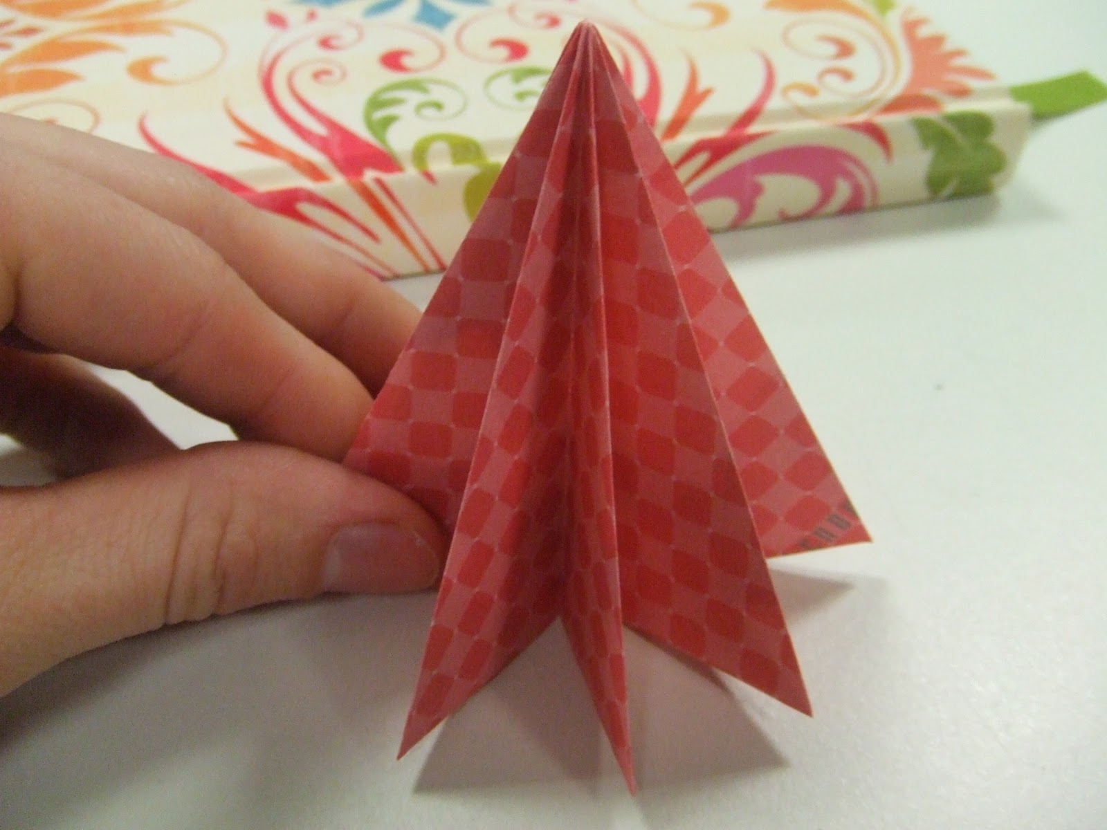 Describe Happy: Origami Pine Tree Tutorial