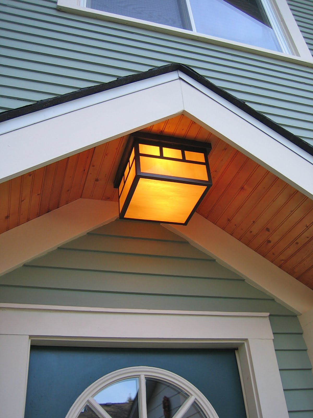 Bungalow Restoration: Side door overhang