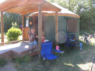 The fate of 8: Yurting in Champoeg State Park