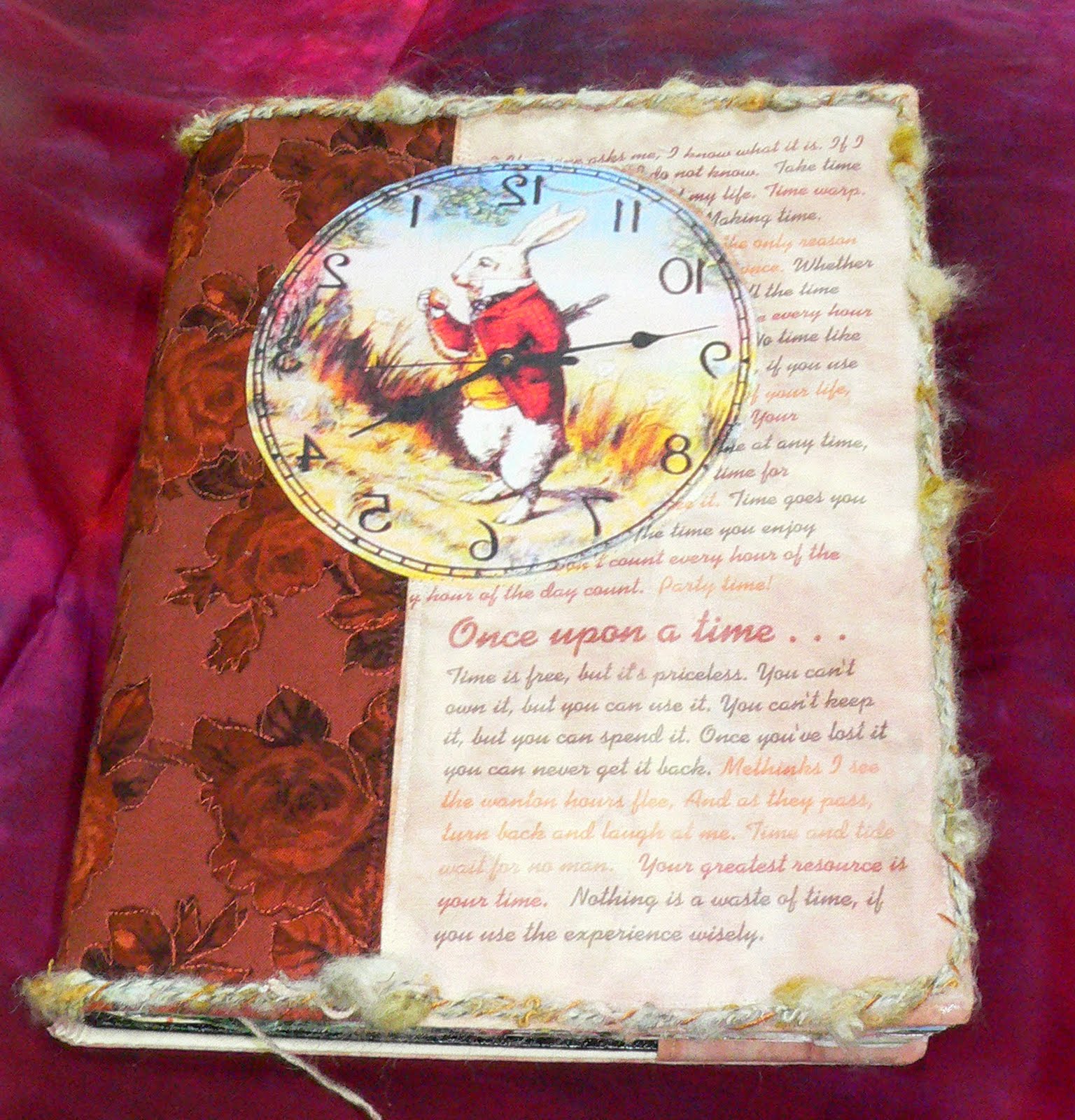 Living and Dyeing Under the Big Sky: Visual Journal Cover