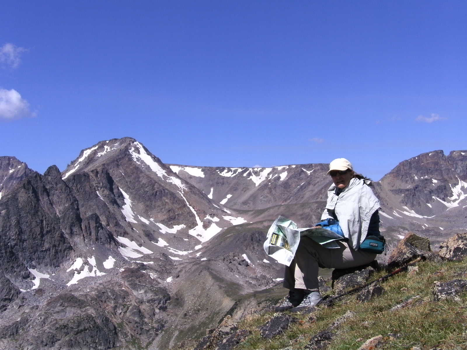 Living and Dyeing Under the Big Sky: Sundance Pass - The View