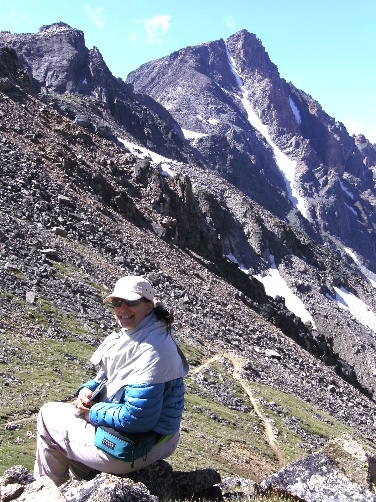 Living and Dyeing Under the Big Sky: Sundance Pass - The View