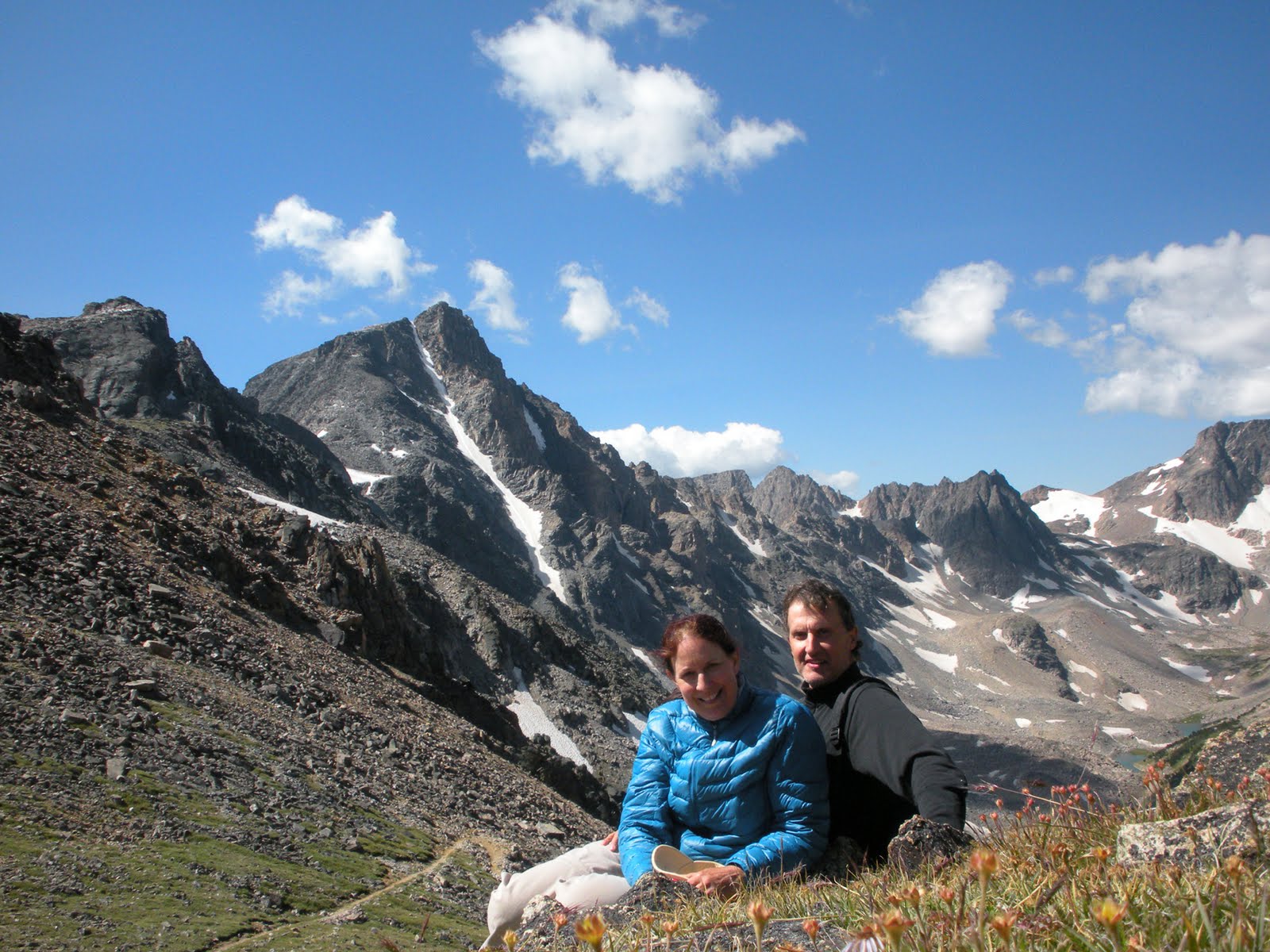Living and Dyeing Under the Big Sky: Sundance Pass - The View