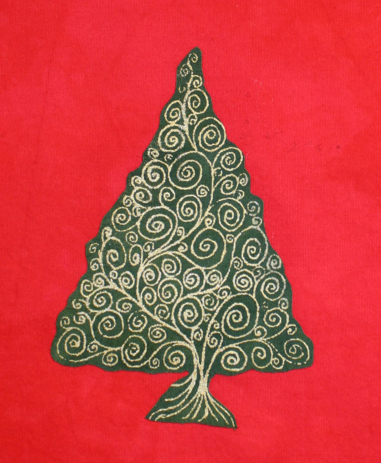 Living and Dyeing Under the Big Sky: Spiral Tree Design