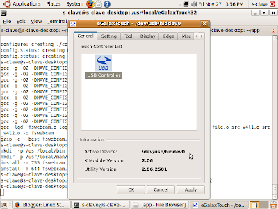 Open-Embedded Study Yard: Install eGalax touch screen in Linux (Ubuntu)