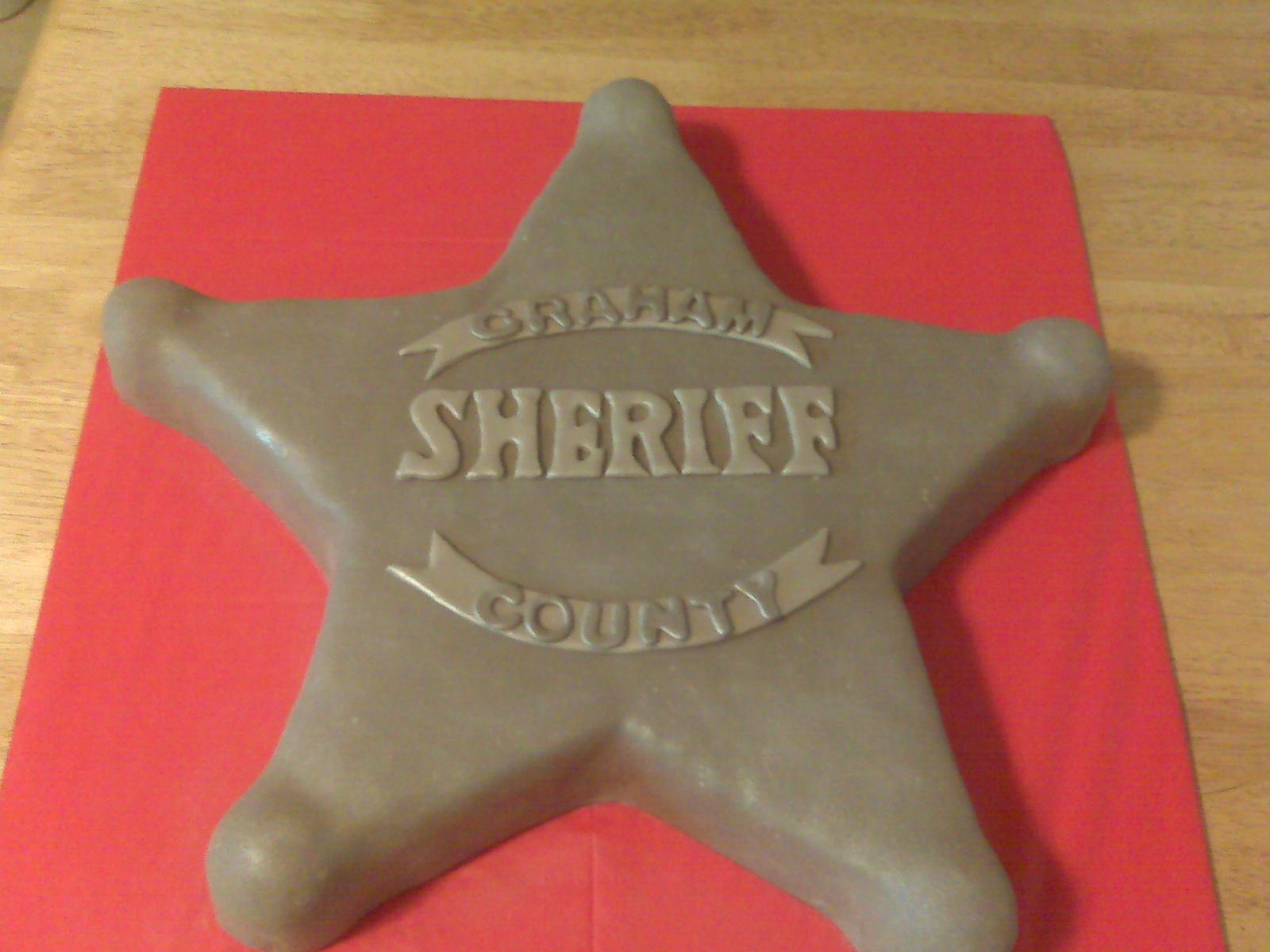 CiCi's Cakes: Sheriff Badge Cake