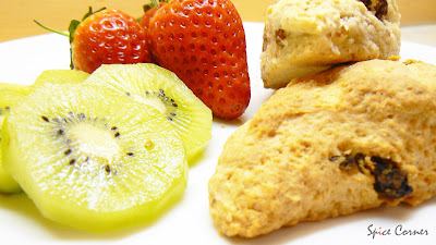 Monsoon Spice | Unveil the Magic of Spices...: Eggless Rich Scones