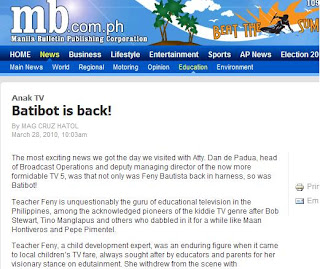 80's Pinas: Batibot: Ageless & Timeless