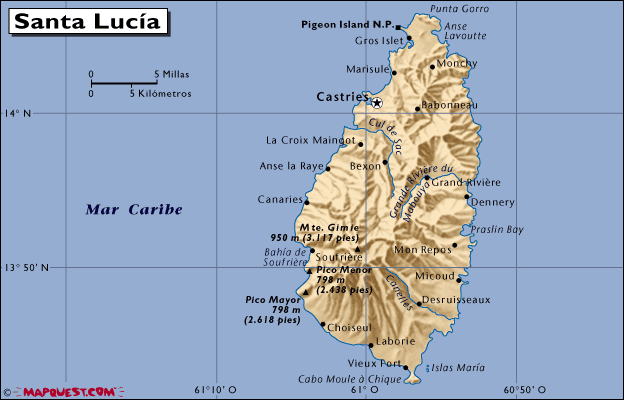 AMERICA LATINA: SANTA LUCIA