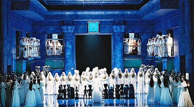 mostly opera: Aida in Berlin: The Egyptian Museum comes alive..