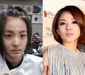 MY NOTES ★: Sandara Park's New Hair Style