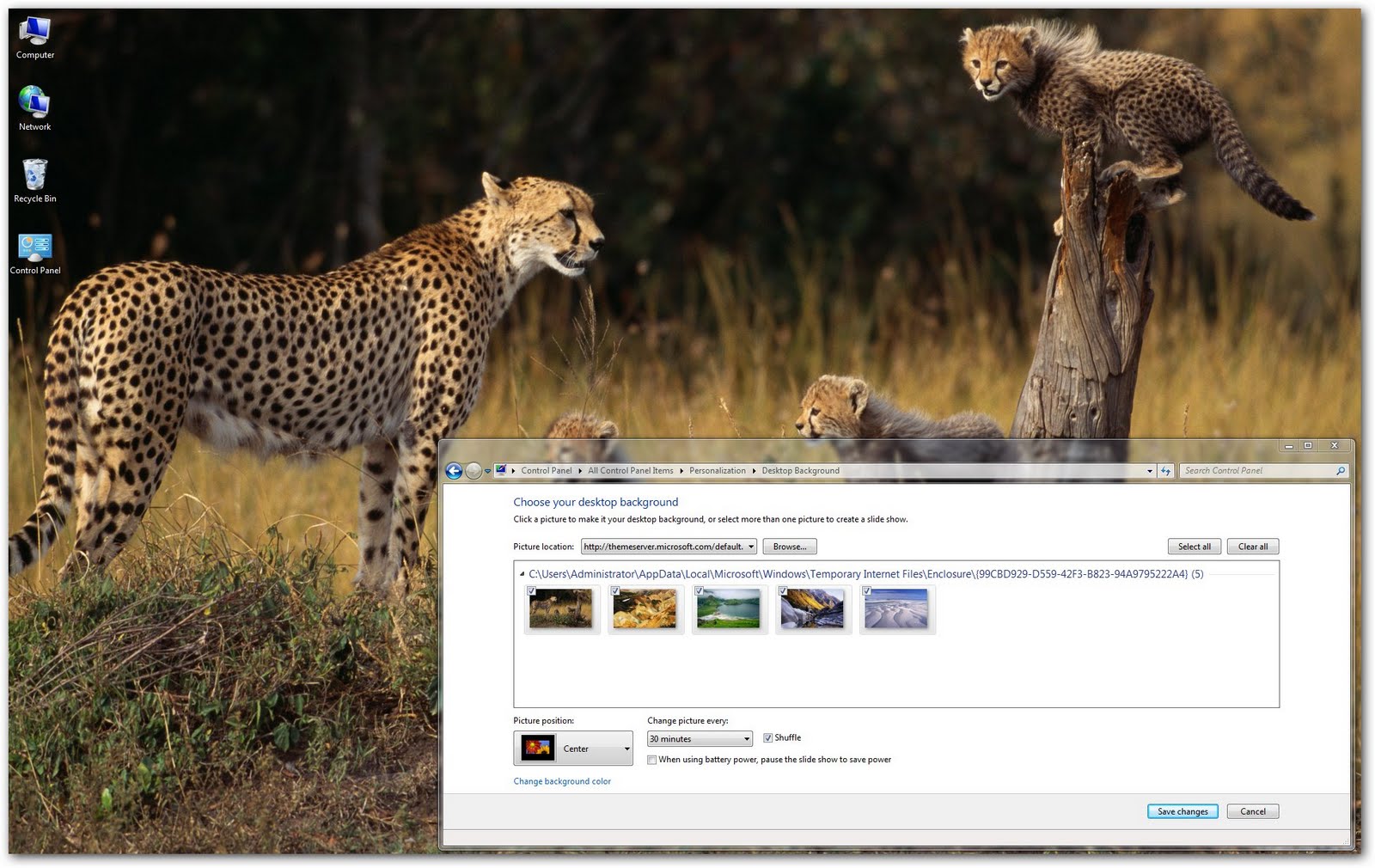 أجمل ثيمات الكمبيوتر للوندوز 7