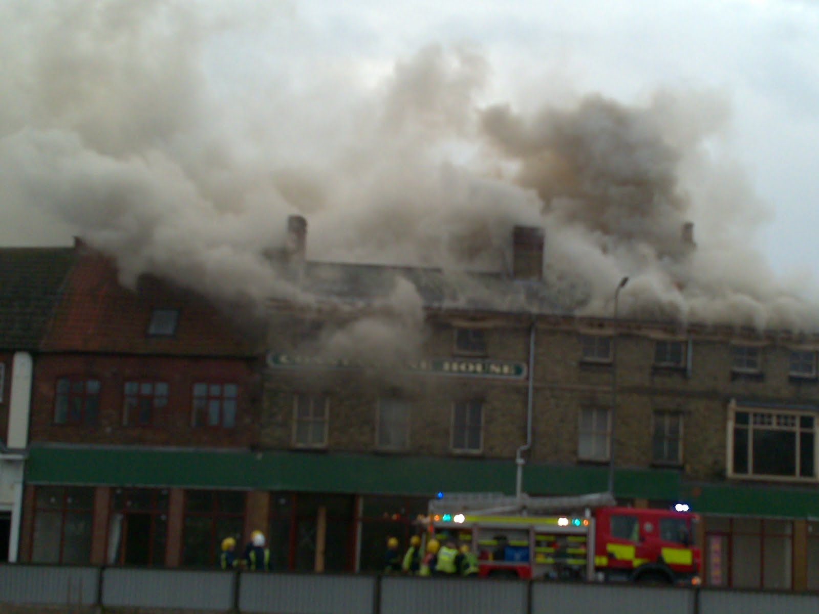 Lorna Dupré: Fire at old Belfast building in Wisbech