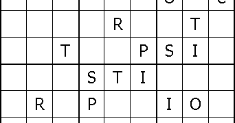 El Matenavegante: Sudokus de letras (1)