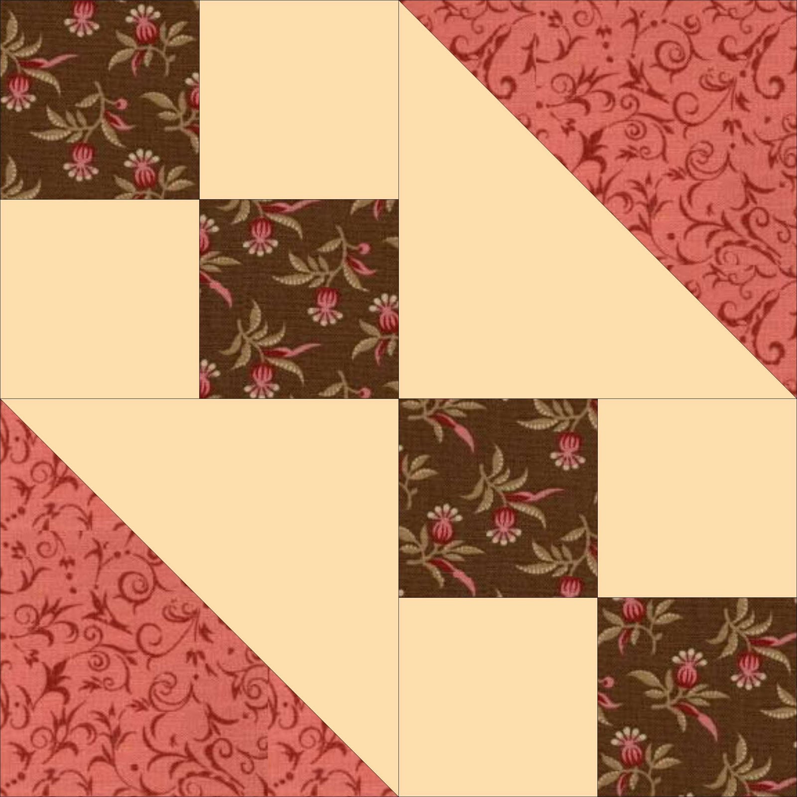 Layer Cake Block One: Buckeye Beauty