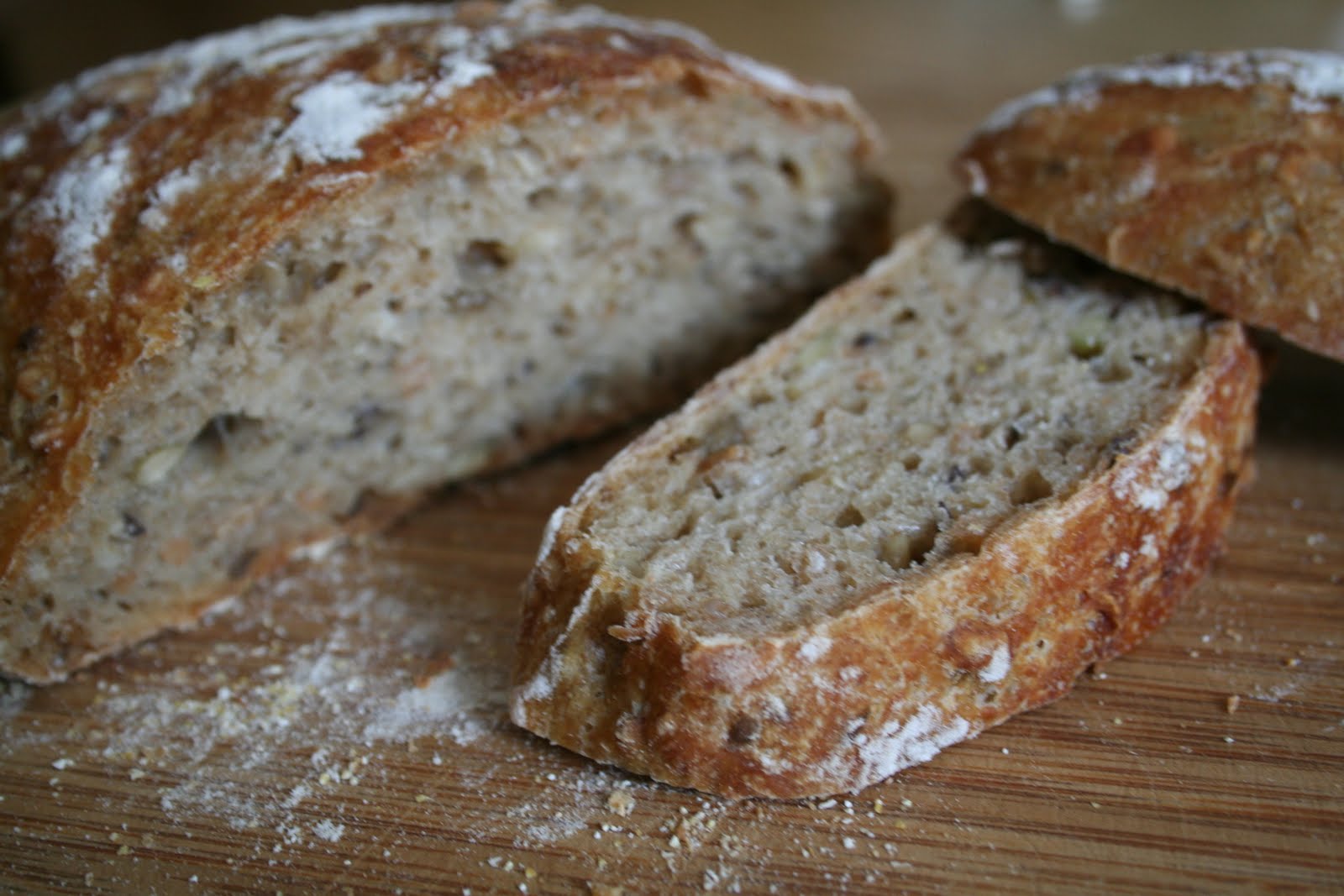 The Freerange Chick: Crunchy bread
