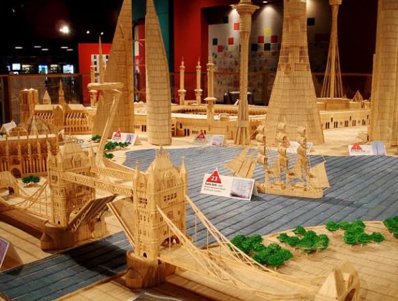 Amazing: Awesome And Unbelievable Toothpick Art