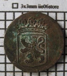 VOC COIN: 1746 VOC COLONIAL COIN DUTCH INDIE NETHERLANDS HOLLAND