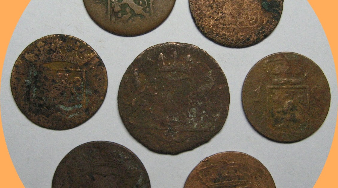 VOC COIN: * 1700's COIN COLONIAL DUIT DUTCH PENNY CENT LOT US VOC