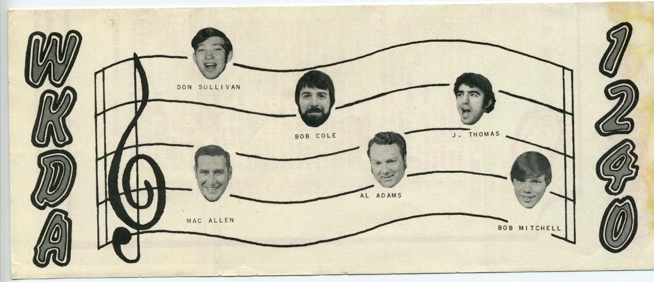 Nick's Radio Corner: WKDA Nashville Survey November 01, 1969