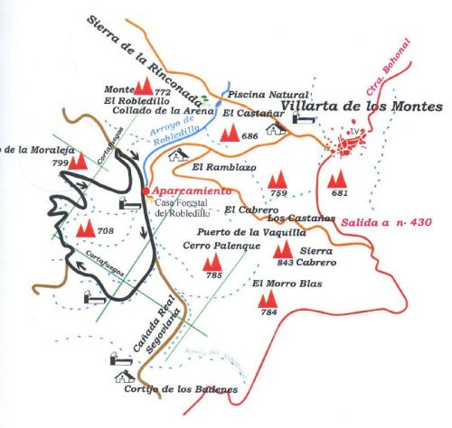 BLOG DE LA ASOCIACIÓN CULTURAL DE SIRUELA: RUTA DE LA MUELA (VILLARTA ...