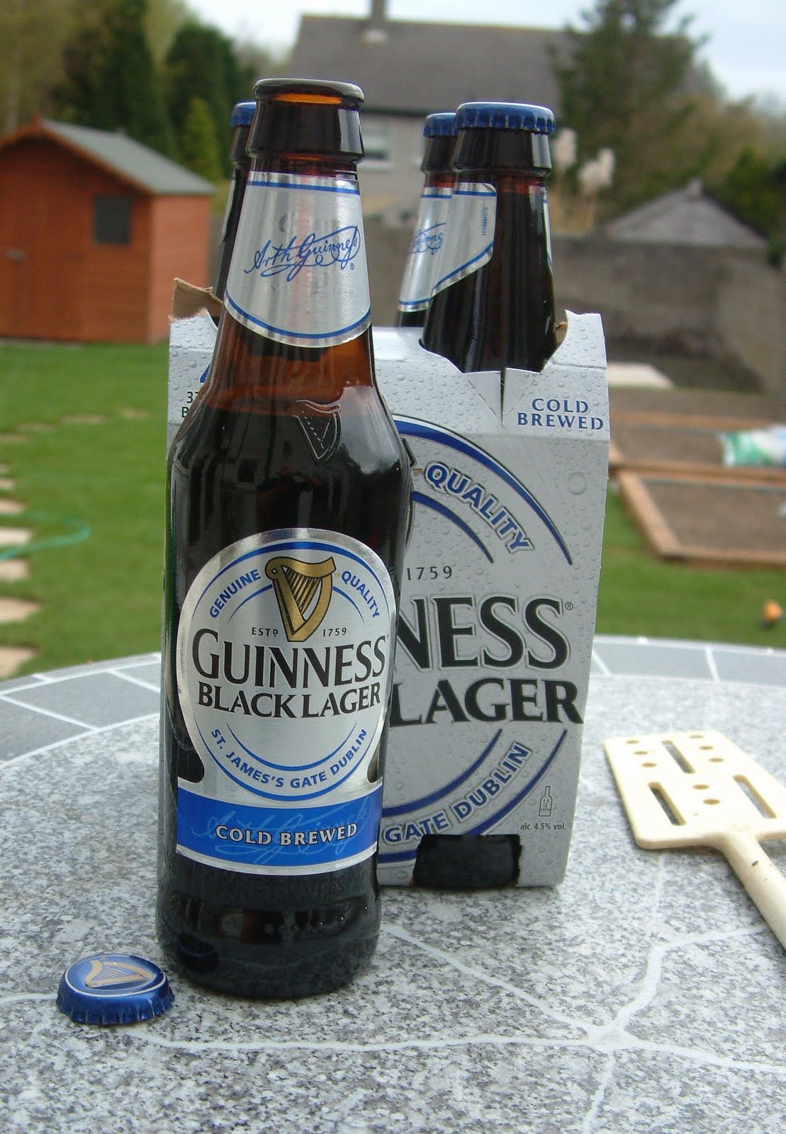 Red's Roost: This is a test. This is only a test: Guinness Black Lager