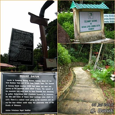 expeRience: Gunung Datuk, Rembau, Negeri Sembilan